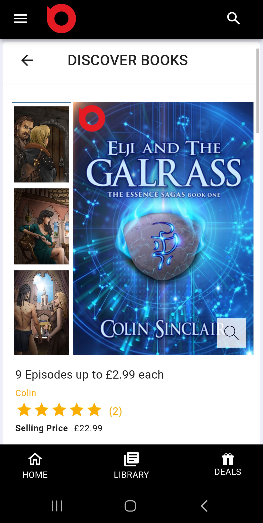 Sci-Fi Audiobook - The Sci Fi Audiobook Series - Elji & The Galrass